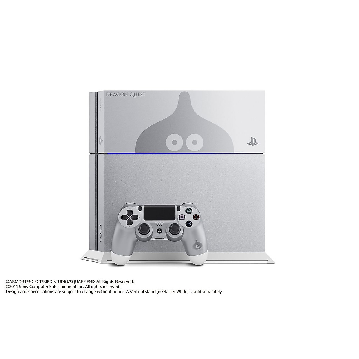 PlayStation4 Console 500GB Dragon Quest Metal Slime Edition Japan import