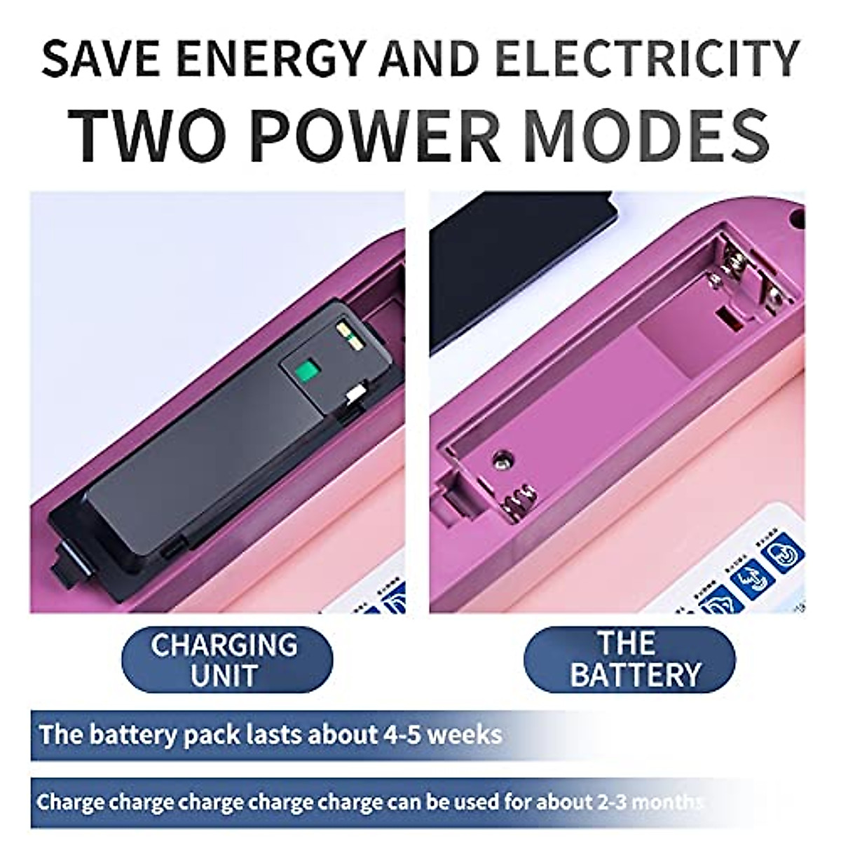 Xuanmo Automatic Sensing Trash Can, Smart Waterproof Non-Contact Motion Sensor Dustbin 16 Liters Waste Bin with Lid, Suitable for Kitchen, Living Room, Bathroom, Office, Bedroom (Color : Pink)