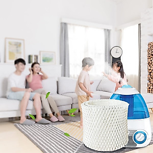 Humidifier Wicking Filters Hisiruil 4 Pack Premium Replacement Filter for Vicks Filter WF2 Humidifier V3100, V3500, V3500N, V3600, V3700, V3800, V3850, V3850JUV, V3900, HCM-300T, HCM-315T, HCM-350