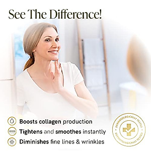 Bee Rx Anti-Aging Bee Venom Facial Gel Moisturizer - Anti-Wrinkle Cream Firming Face Cream - Natural Kanuka Honey Skin Care Products