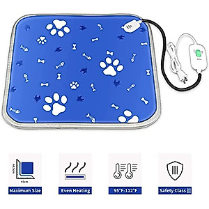 HKDQ Puppy Incubator, Pet Incubator Box Large PET Brooder Nursery,Nebulization Box,Kitten Incubator,Incubator for Puppies with Pet Heating Pad and Pet Medicine Feeder（55L）