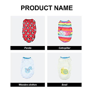 Dog Clothes for Small Dogs, Girl Winter Warm Sweaters Cat Rabbit Bunny Vest Flannel Pet Costume for Chihuahua Dachshunds Cats or Puppy,4 PCS XXS