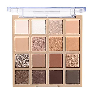 wet n wild Always Naked Eyeshadow Palette, Nude Neutral Eye Makeup, Blendable, Warm And Cool Nude Pigments, Matte, Shimmer, Glitter, Creamy Smooth