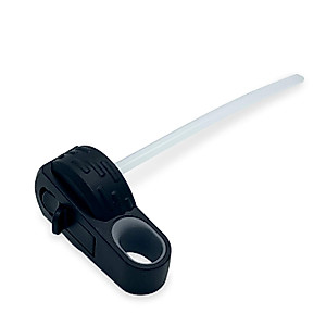 Cuptify Personalized Distressed Blue Line Police Flag on Black Sports Bottle with Straw 20 oz Stainless Steel Vacuum Insulated Bottle Gift for Police, Academy, Graduation