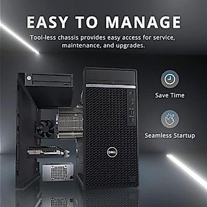 Dell Optiplex 7080 MT Desktop | Core i5-10500 - 512GB SSD Hard Drive - 16GB RAM | 6 cores @ 4.5 GHz Win 10 Pro Black