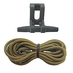 PROGRIP 502420 Cargo Tie Down Accessories: Cleat with 9' of Paracord for Trunk
