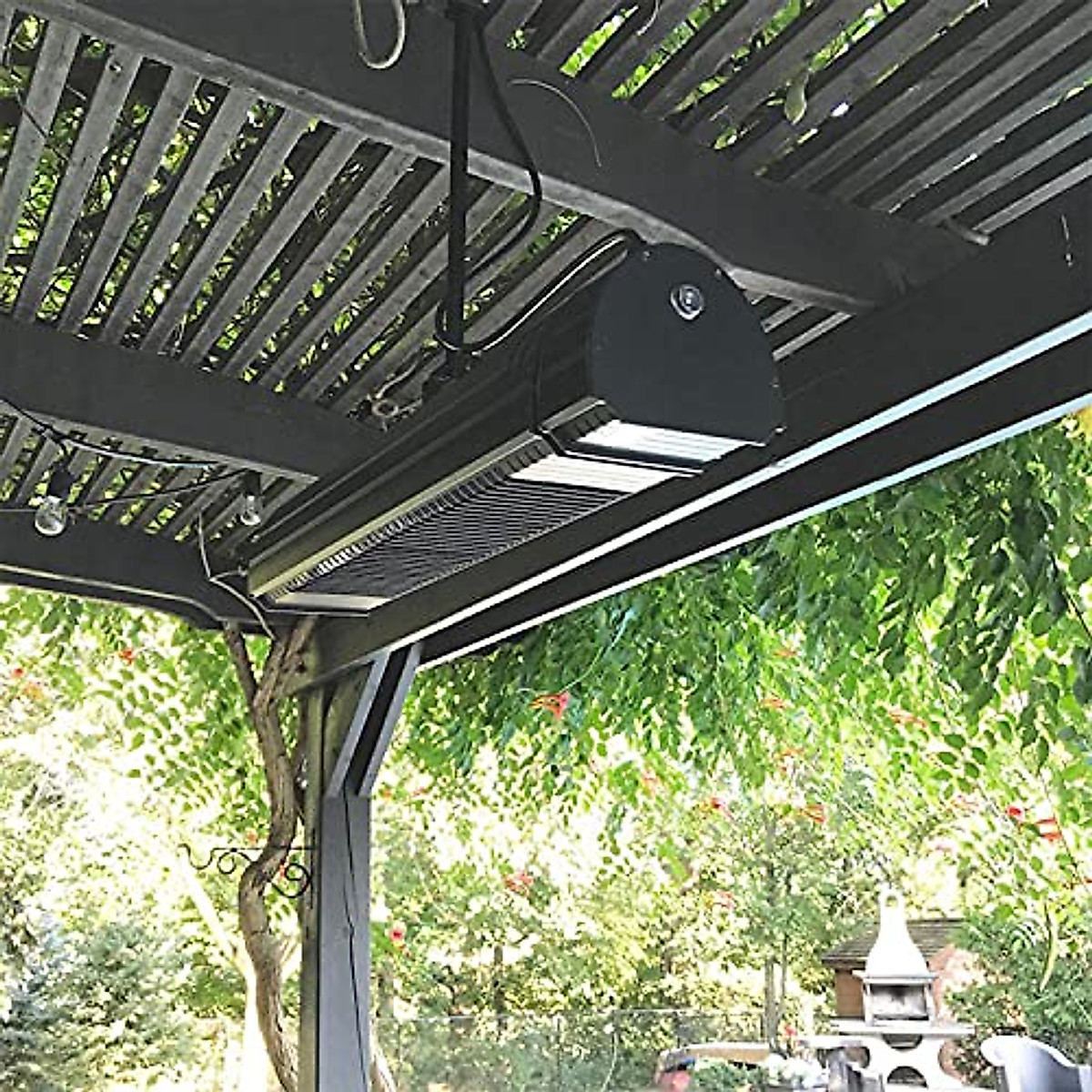 Aura CF30240B 3000 Watt Radiant Infrared Heater - Aura Series, Finish Color: Black