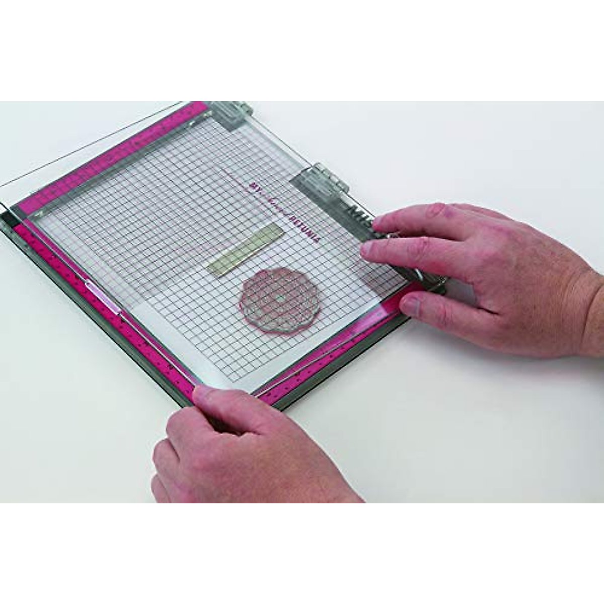 Misti Stamp Tool Original Size Stamp Positioner (2020 Version); Includes Bar Magnet and Foam Pad; The Most Incredible Stamp Tool Invented