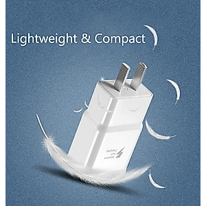 USB Wall Charger Block Charging Phone Cube Box Power Adapter - White