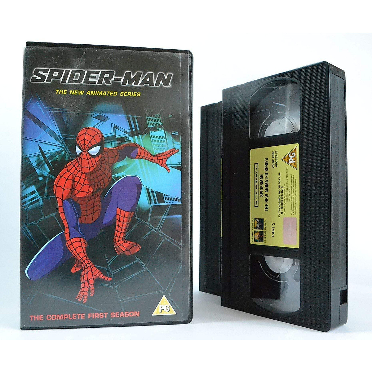 Spider-Man: (2003) Complete First Season [Double Tape Animation] Kids VHS
