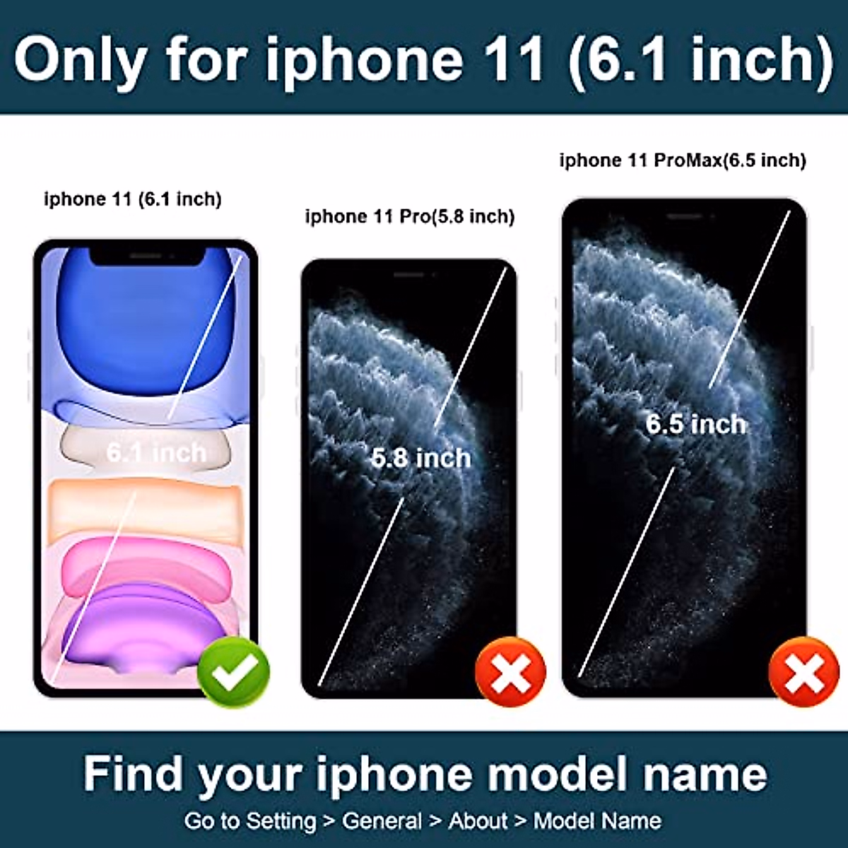 Folosu Compatible with iPhone 11 Case Wallet with Card Holder, 360°Rotation Finger Ring Holder Kickstand Protective RFID Blocking PU Leather Double Buttons Flip Shockproof Cover 6.1 Inch Green