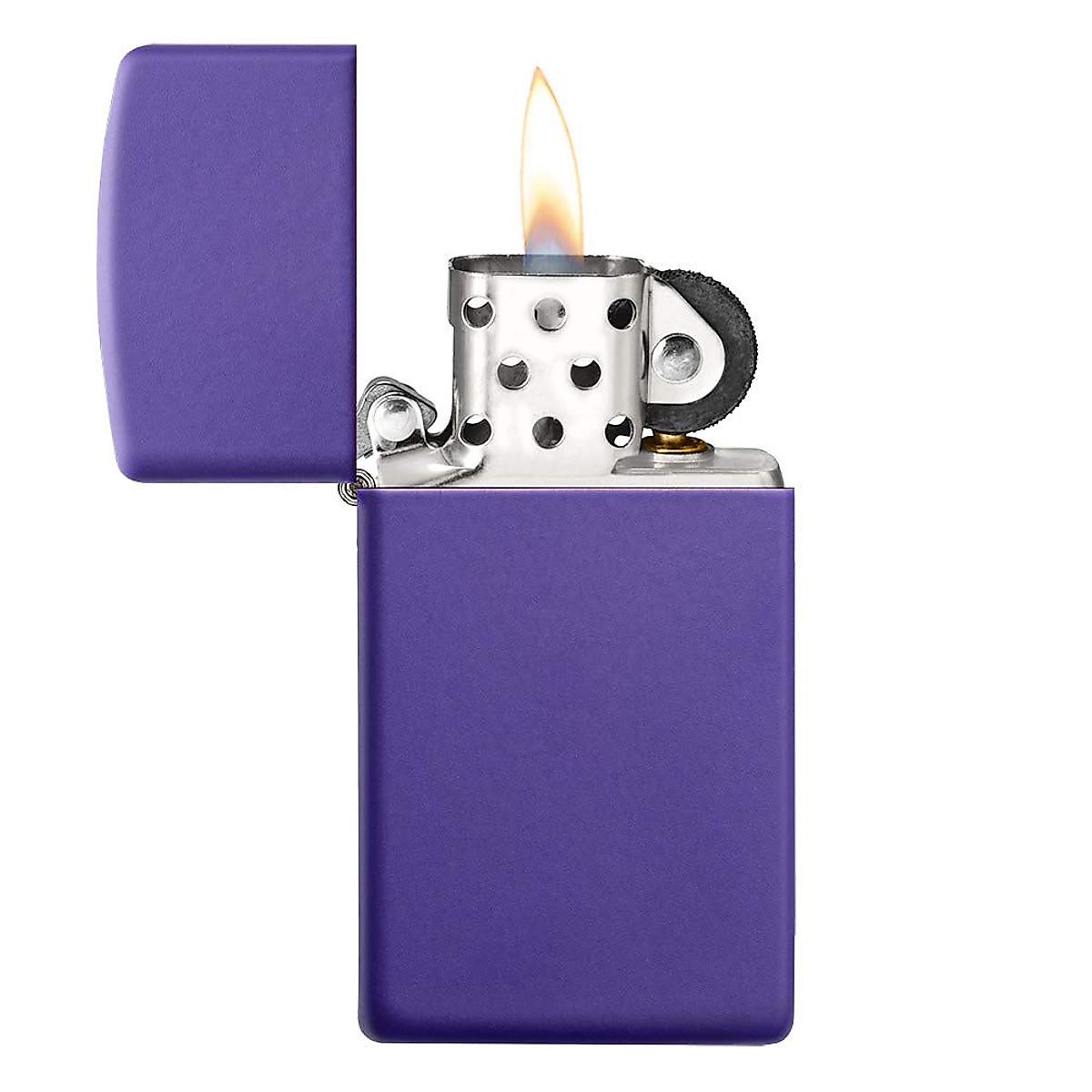 Zippo Slim Purple Matte Pocket Lighter