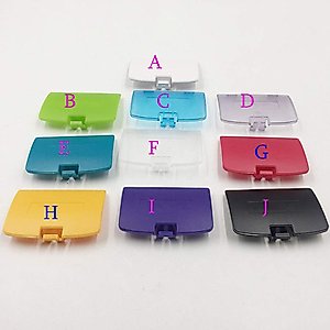 Battery Cover Lid Door for Nintendo Gameboy Game Boy Color GBC (Yellow)