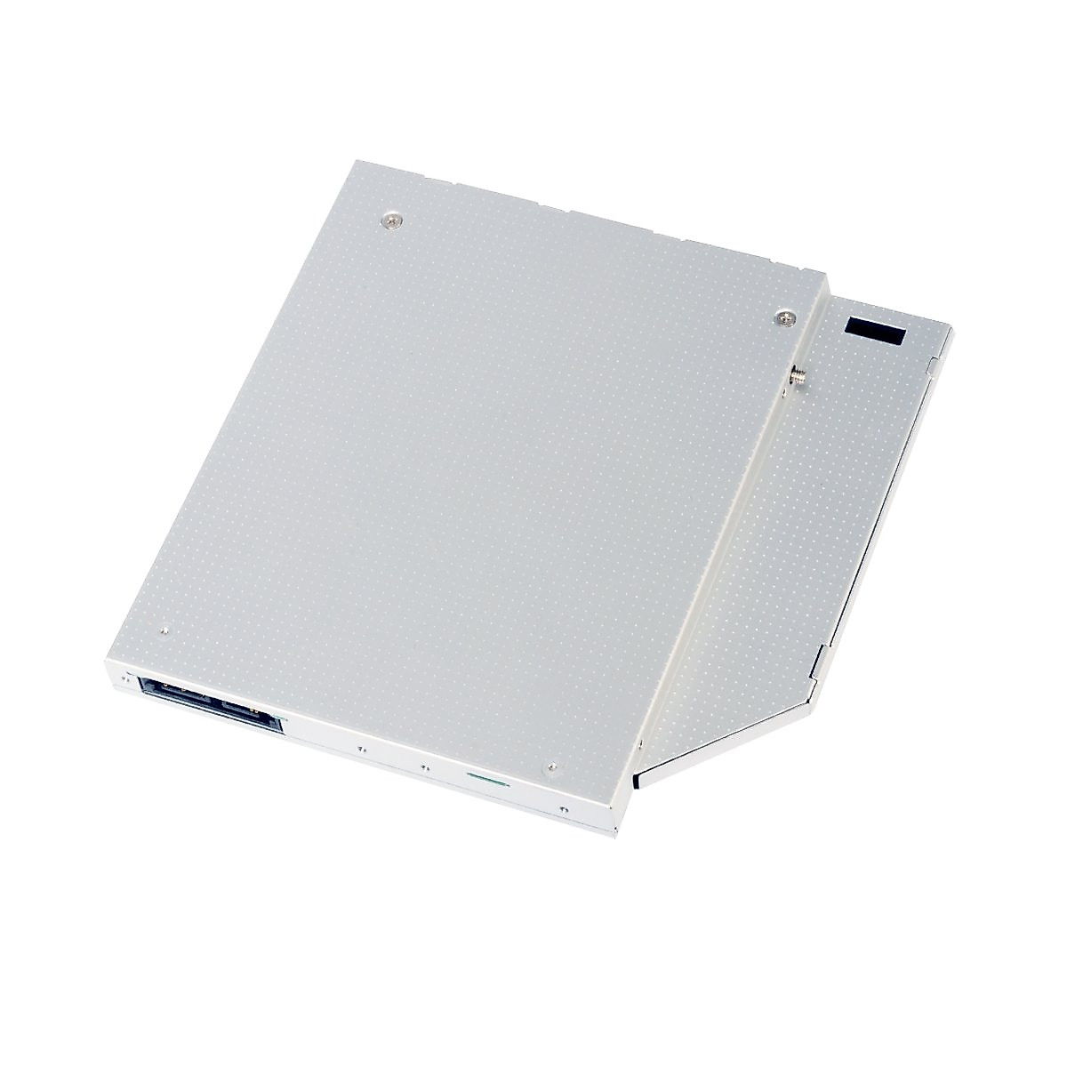 QUMOX Laptop 2nd HDD SSD DVD Bay Caddy Adapter for 2.5''/12.7mm Universal CD/DVD-ROM SATA to SATA Hard Drive External Enclosure