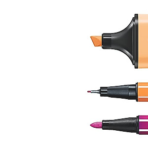 Stabilo Point 88 Pen & Pen 68 Marker Wallet Sets, Multicolor