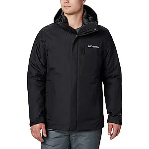 Columbia Men's Whirlibird IV Interchange Jacket, Black, 1X Big