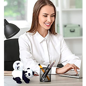 COTA Global Panda Snow Globe - Wildlife Animal Water Globe Figurine with Sparkling Glitter, Zoo Collectible Novelty Ornament for Home Decor, for Birthdays, Christmas, Valentine – 45mm