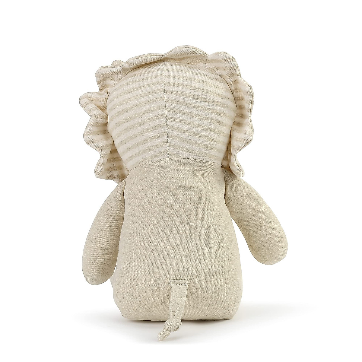 DEMDACO Brave Little Lion Tan Stripe 16 inch Polyester Plush Fabric Figure Toy