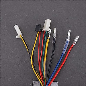 24V 250W Electric Bike Brush Motor Controller DC Electric Controller Electric Bike Motor Driver E-Scooter Part (TypeA)