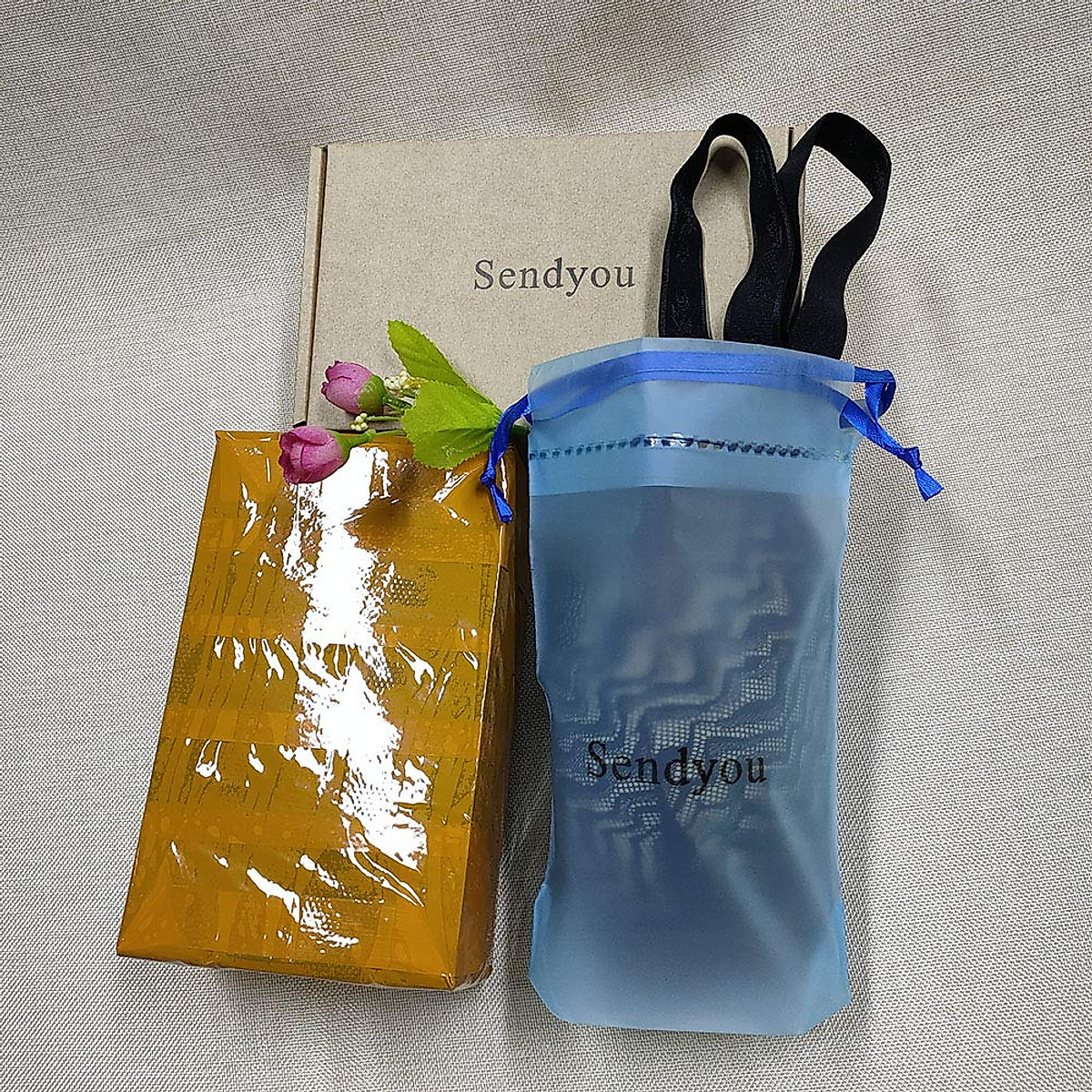 Sendyou Mastectomy Bra for Women Breast Prosthesis with Pockets SY66 (Beige, 36B)