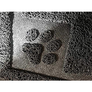 Darkyazi Pet Feeding Mat Large for Dogs and Cats,24"×36" Flexible and Easy to Clean Feeding Mat,Best for Non Slip Waterproof Feeding Mat (Grey)