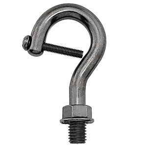 ITROLLE Shop Light Hook M10 Black Nickel UFO LED High Bay Light Fixture for Daylight ETL Listed High Bay LED Light for Warehouse Barn