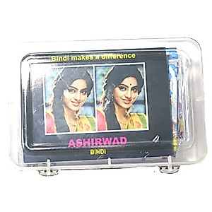 ASHIRWAD Indian Multicolor Multisize, Multi Design Reusable Stone Crystal Bridal Bindis, Forehead Tika, Face Jewels Stickers (Bindi-004)