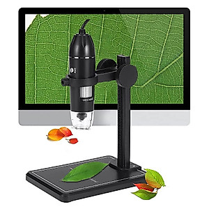 Handheld Digital Microscope Accessories 1600X USB Digital Microscope 8 LEDs 2MP Electronic Microscope Zoom Camera Magnifier Lift Stand Adapter Microscope Accessories
