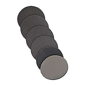 TruCut Sanding Pads | 6 Pack | 5" Diameter | Sanding Pad Made for Bowling Balls | Bowling Ball Resurfacing | Surface Management | Bowling Ball Restoration | Bowling Supplies & Accessories