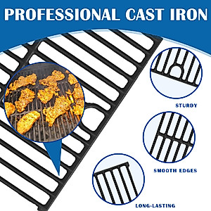 SafBbcue EG Grill Parts Kit for Expert Grill 4 Burner 720-0789H Gas Grill Replacement Parts, Expert 720-0789MB Gas Grill Parts, Grills Coking Grates, Heat Plates Flame Tamer, Burner Tubes, Heavy Duty