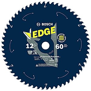 Bosch CBCL1260M 12 In. 60 Tooth Edge Cordless Circular Saw Blade for General Purpose