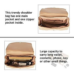 Women's Shoulder Handbags Designer Tote Bags and Purses with Chain Strap