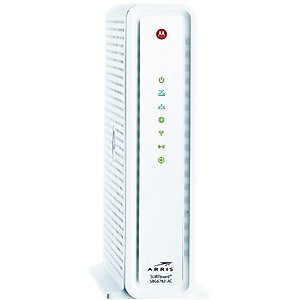 ARRIS SURFboard AC1750 DOCSIS 3.0 Cable Modem Router (SBG6782) Certified with Comcast Xfinity, Time Warner Cable, Charter, Cox, Cablevision, and more (Retail Packaging White)