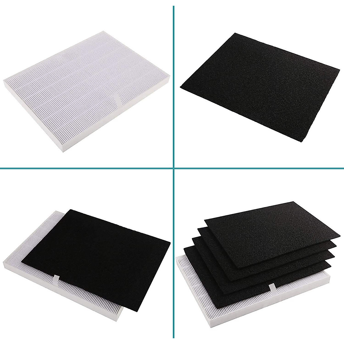 5-Star Compatible Replacement for True HEPA & Carbon Filters A. Works with Air Filter Fit Winix 115115 Compatability: Winix 115115 compatible 5300 6300 5300-2 6300-2 P300 C535. 1 Pack