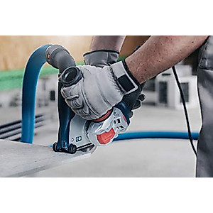 BOSCH DBX543S 5 In. X-LOCK Continuous Rim Diamond Blade Compatible with 7/8 In. Arbor for Application in Ceramic Tile, Slate