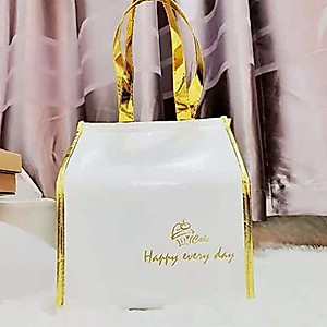 Insulated Grocery Bags Food Delivery Tote Thermal Cake Carrying Bags Picnic Basket Cooler Bag Warmer Pouch for Home Restaurant Travel 40X36X36CM