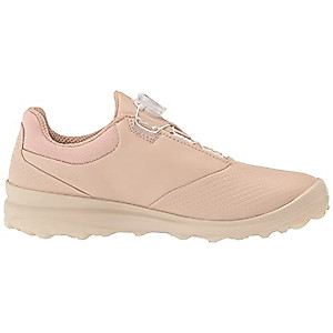 ECCO Women's Biom Hybrid 3 BOA Hydromax Water Resistant Golf Shoe, Rose DUST, 6-6.5