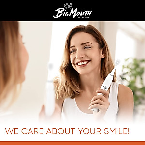 BIG MOUTH TOOTHBRUSH The Original Orthodontist Dr Bobbi's Patented Design Electric Toothbrush|Bigger Size and Stronger Cleaning Power Electric Toothbrush for Adults