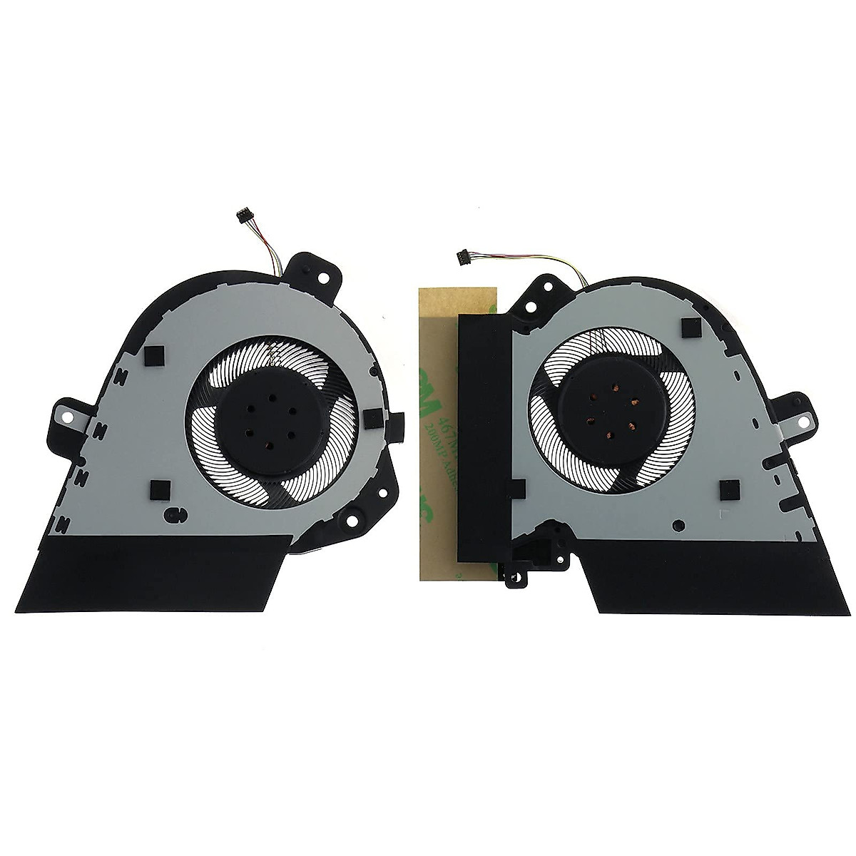 Replacement CPU GPU Cooling Fan for Asus ROG Zephyrus GU502DU GA502IU GA502IV 5V 0.5A 13NR03V0T02011 13NR0210T01111 13NR0210AM0901 DFS5K12304363C DFS5K12115491P