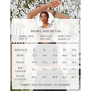 Ekouaer Women's Pajamas 2 Piece Lounge Set Ribbed Knit Loungewear Sleeveless Tank Top Wide Leg Pants,Black,S