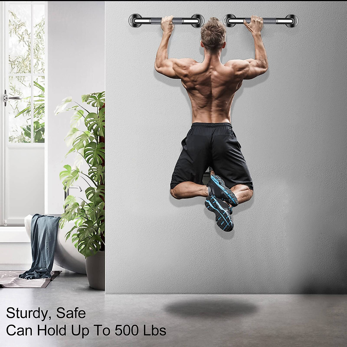 Winllingal Grab Bars for Bathtubs and Showers 2 Pack 16 Inch- Safety Bathroom Handicap Grab Bar for Seniors - Anti-Slip Grab Bars for Shower- Shower Handles for Elderly