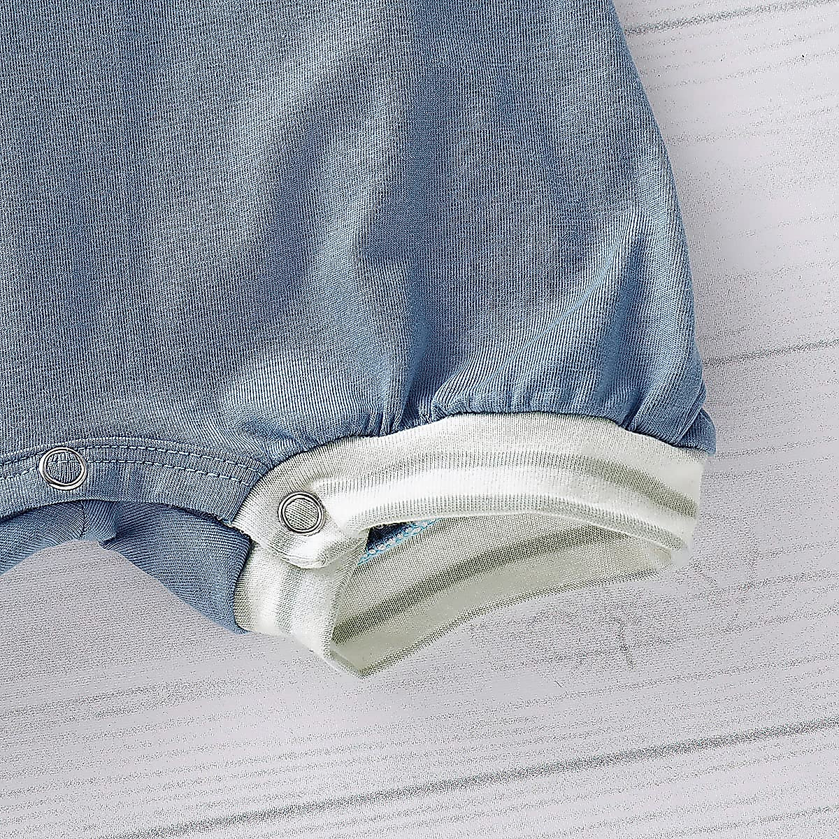 Newborn Boy Clothes White Stripes Boys Overalls One-Piece 12 Month Boy Clothes Simplee Kids