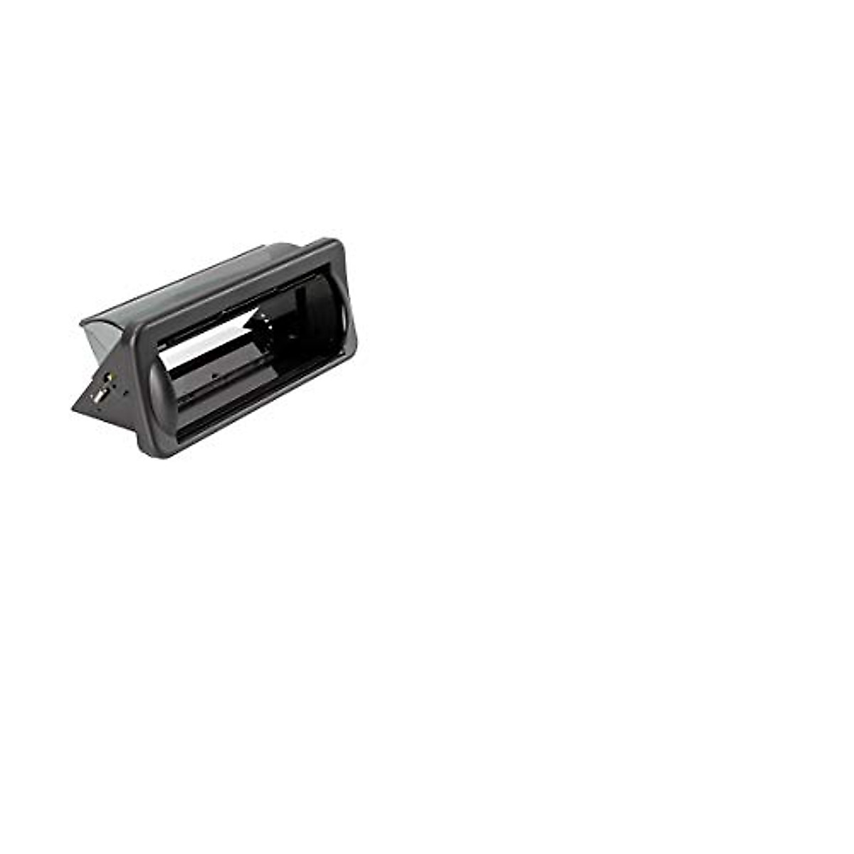 SCOSCHE ACM5B Dash Kit for Aqua Marine Stereo Receiver Cover Universal Din with Flip Top Door, Black