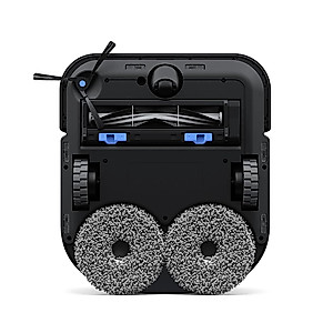 Odashen 17pcs Replacement Accessories Set for Ecovacs Deebot X2 / X2 Omni / X2 Pro / DEX86 Vacuum Cleaner Spare Parts, 1 Main Brush, 4 Side Brush, 4 Hepa Filters, 4 Dust Bags, 4 Mop Cloths