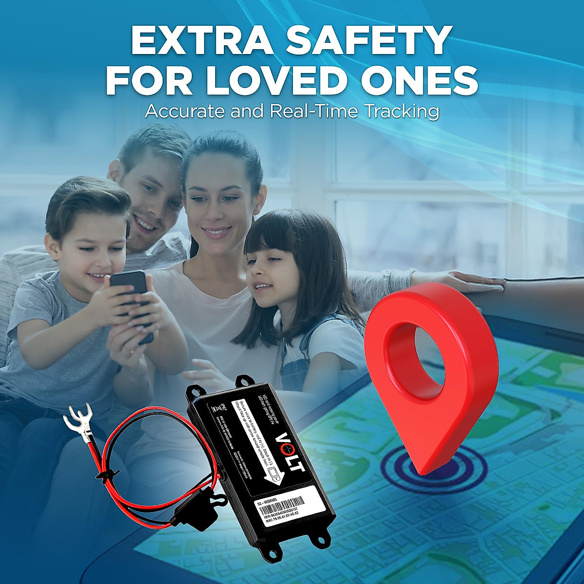 Lightning GPS Easy Wired 4G Vehicle GPS Tracker – Hardwired Hidden Tracking Device, Waterproof, Covert, Real-Time Fleet Security for Cars, Trucks, Motorcycles & Vehicles - Subscription Required