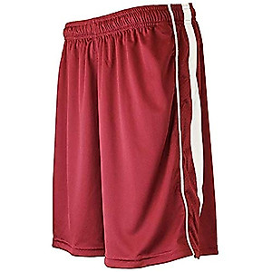 adidas Men's Climacool Utility Short without Pockets Burgundy-white