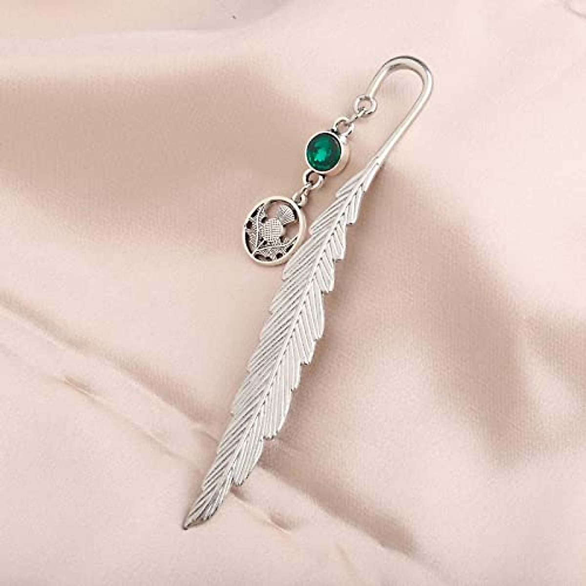 Scottish Thistle Bookmark Sasenach Inspired Gifts Reading Gifts Scottish Thistle Flower Gifts TV Show Fans Gift (Thistle Bookmark)