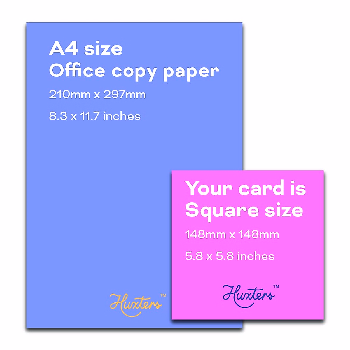 Huxters Brother Birthday Card - Square Happy Birthday Card for Brother - Best Friend‚ Premium Grade Paper Funny Card - Unique Artwork with Inspirational Quote - Includes Cute Envelope (Brother)