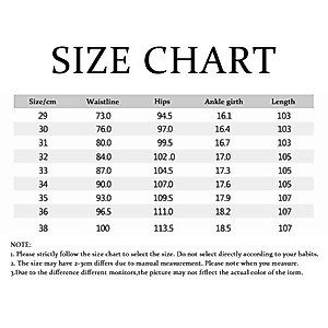 Men's Stylish Slim Fit Pant Classic Straight Leg Casual Suit Pant Lightweight Business Wrinkle Resistant Trouser (Blue,35)