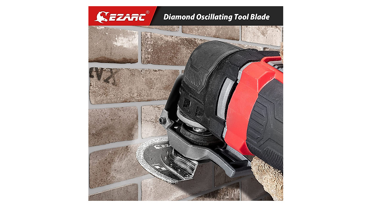 EZARC Grout Removal Blade for Oscillating Tool, Semi Circle Multitool ...